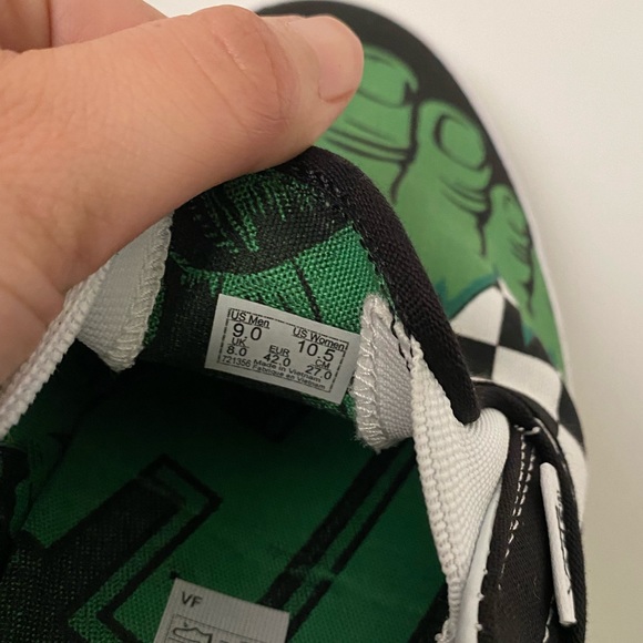 Vans | Shoes | New Vans X Marvel Hulk Slip Ons | Poshmark